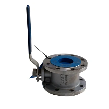 China Stainless Steel Plat Thin Wafer Flanged Italy Ball Valve Water ...