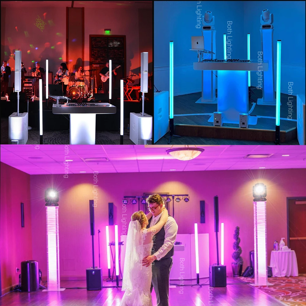 Ip65 Wireless Battery Pixel Led Tube 360 Tube Outdoor Dj Stage Lights ...