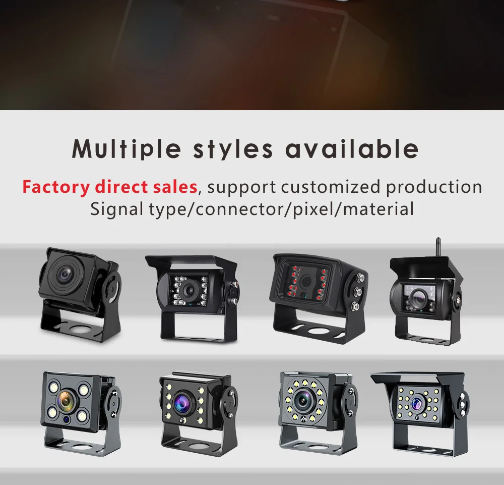 Ahd Car Camera 12v 1080p Hd Waterproof Forklift Bus Truck Camera System ...