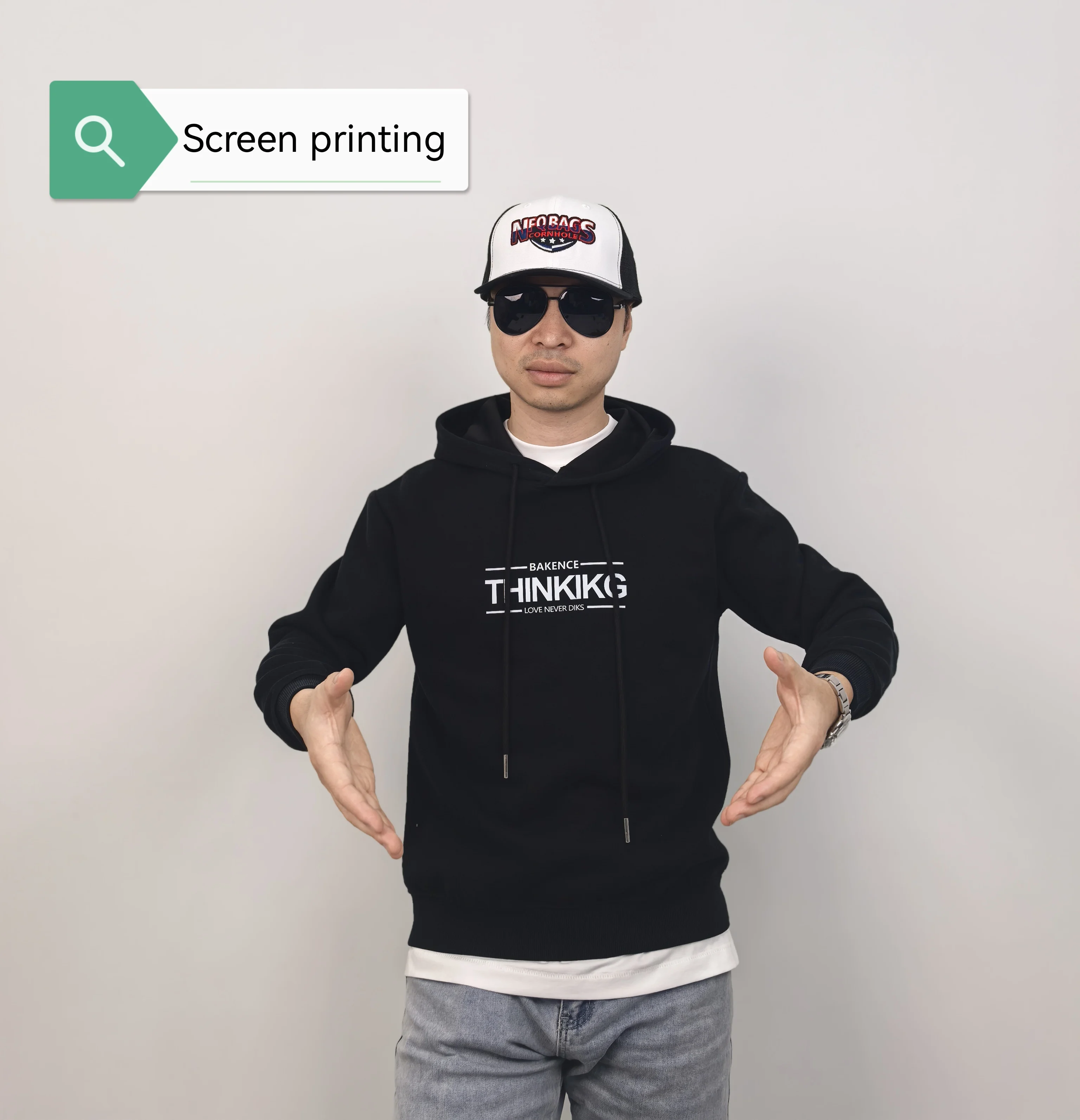 Custom Zipper Hoodie Jacket - 100% Cotton Streetwear