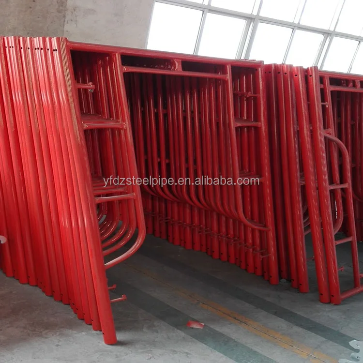 Galvanized Scaffold Frames Scaffold H Frame Steel Mobile Scaffolding ...