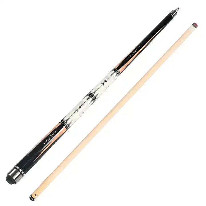 Economic Decal Design Maple Wood 13mm Pool Cue Sticks Colorful American ...