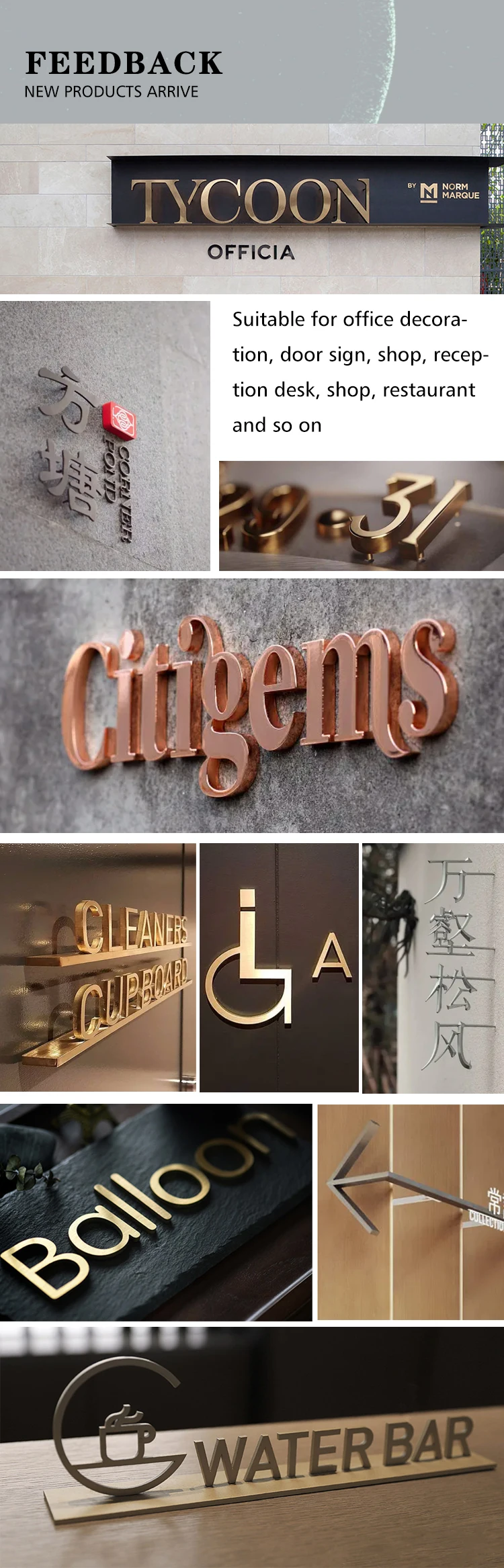 Modern House Number Sign Metal Light up House Light Letters Led Backlit ...