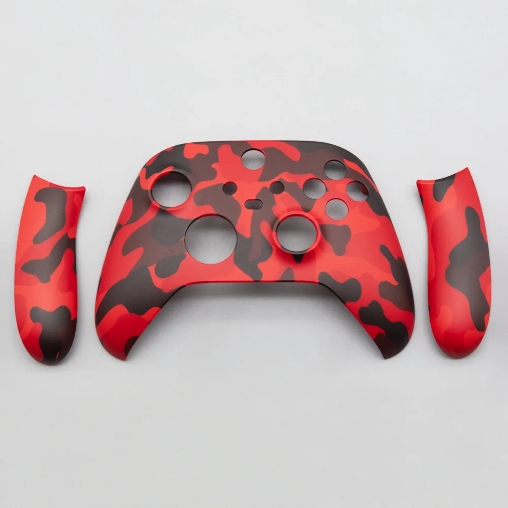 Camouflage Xbox Series S/X Repair Shell with Grip Accessory