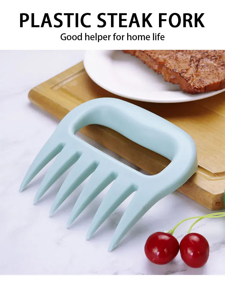 Plastic Meat Claws Pulled Pork Kitchen Gadget Barbecue Meat Shredder ...