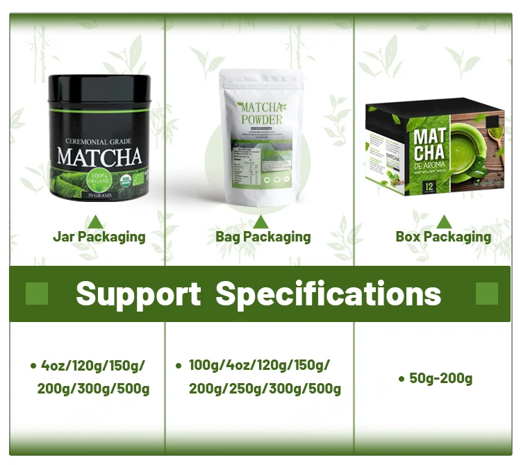Factory Private Label High Quality Te Commercial Matcha Powder ...