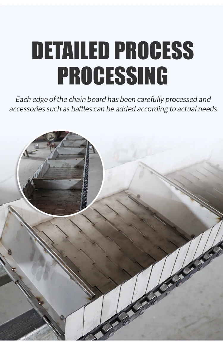 Heavy Scraper Elevator Metal Conveyor Belt Waterproof Plate Chain ...
