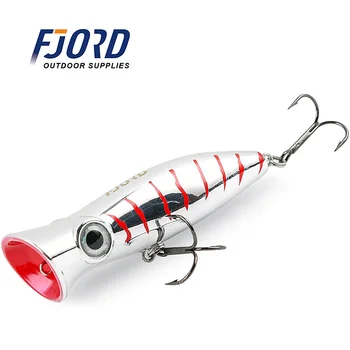 Fjord Fishing Popper Lure Top Water 14g 80mm Floating Poppers ...