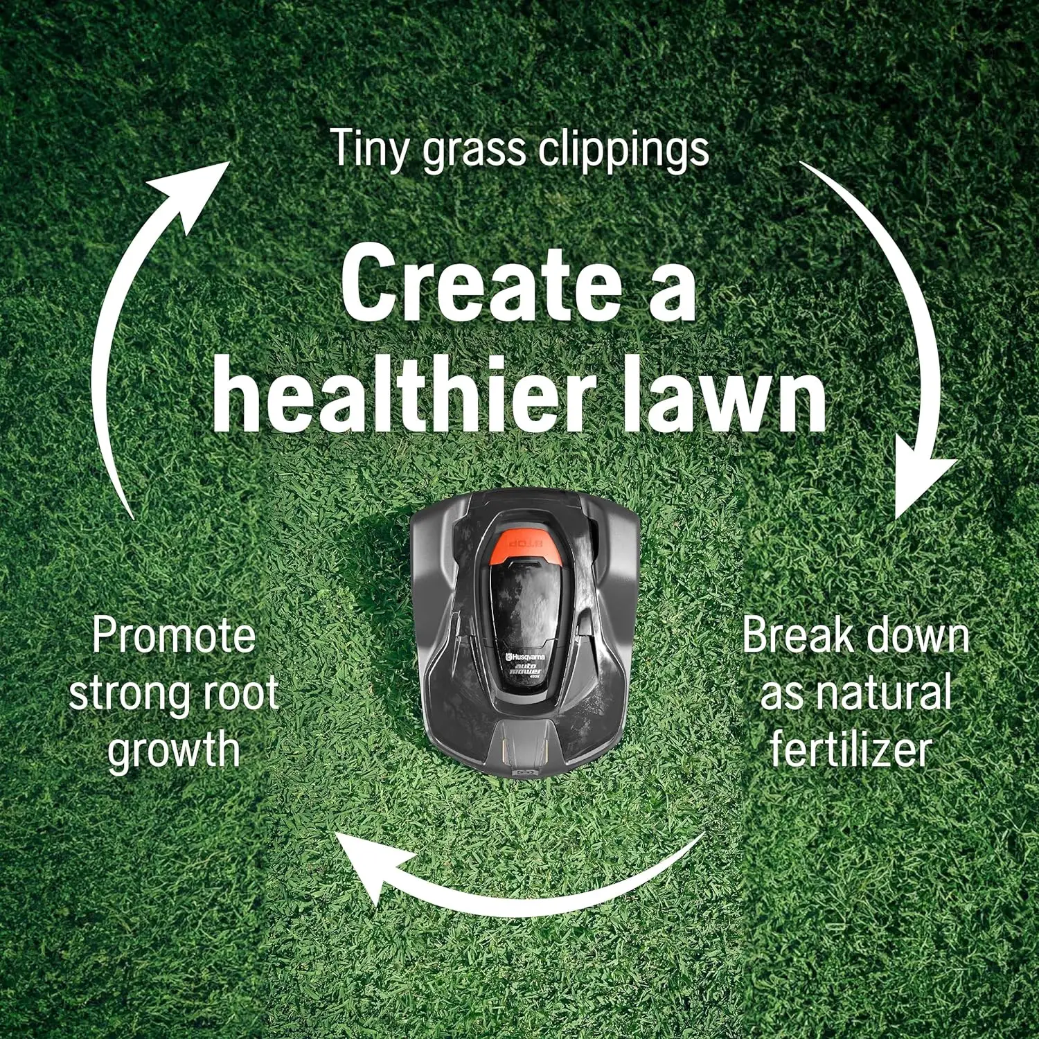 18v Automower 430x Lithium-ion 0.8 Acre Cordless Robotic Lawn Mower Kit ...