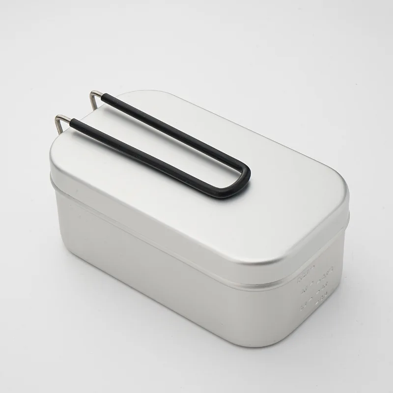 Aluminum Lunch Box Outdoor Camping Portable Aluminum Lunch Box - Buy ...