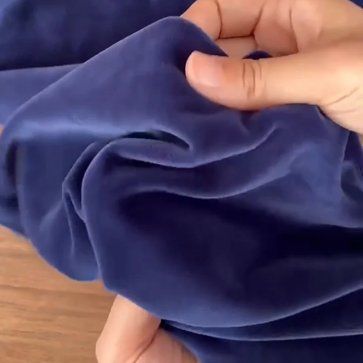 Manufacture Warm Brushed Stretch Elastic Plush Cover Super Soft Velboa ...