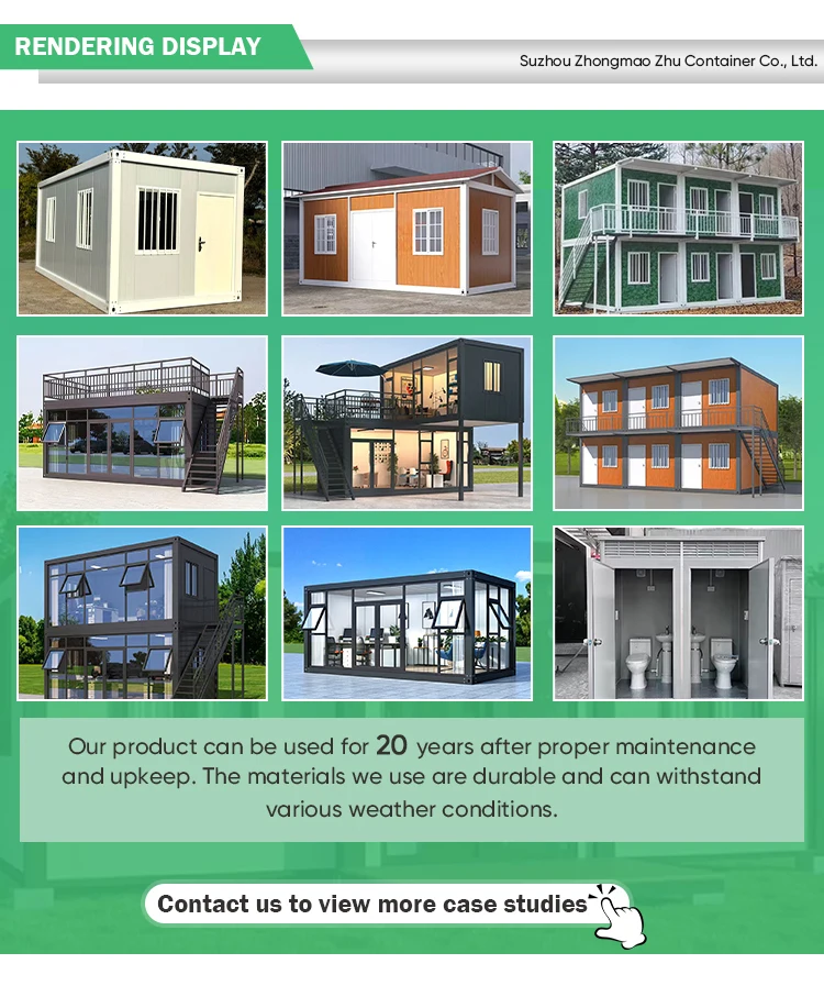 20ft Container House Custom Design Luxury Container Module House Prices Prefabricated Home ...