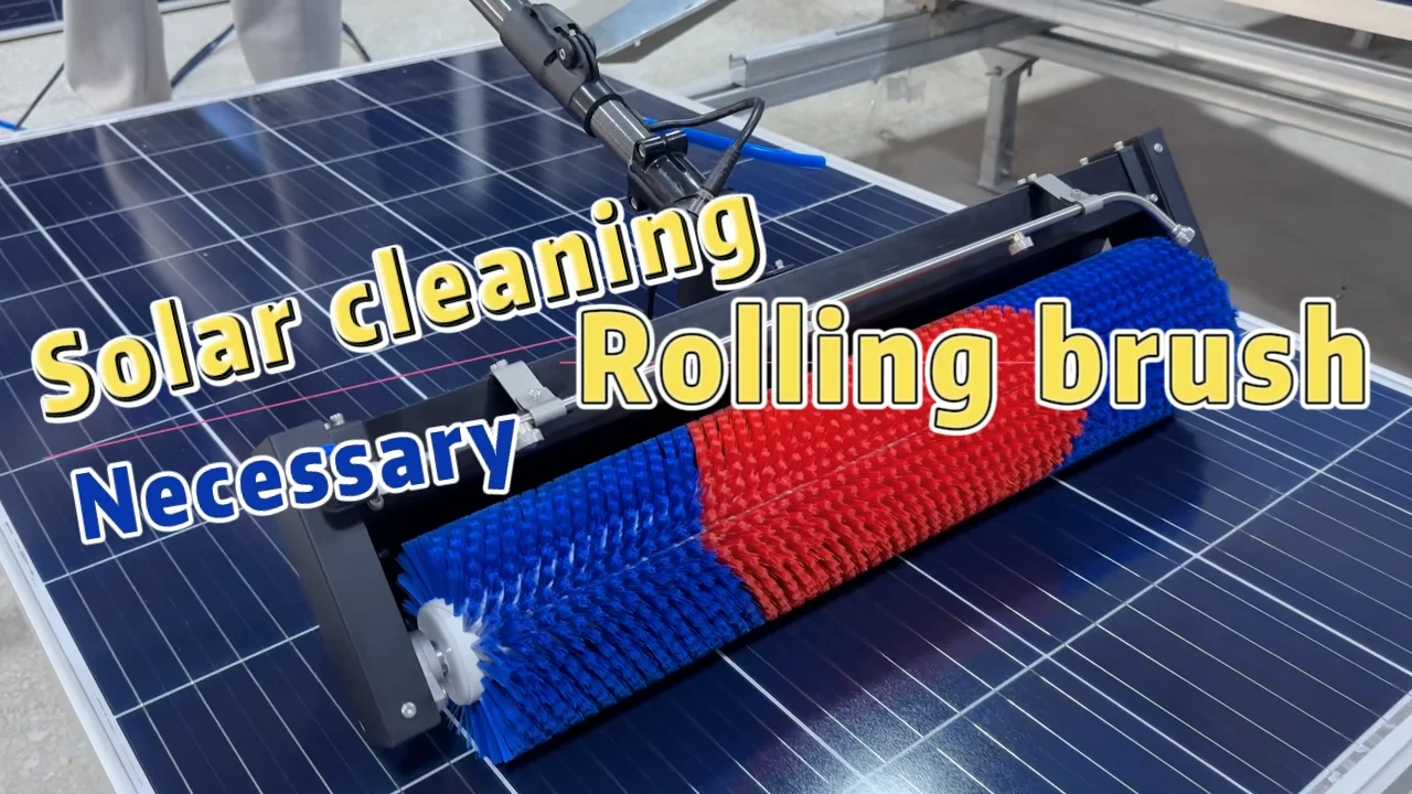Multifit Best Electric Solar Cleaning Tool Dry Brush For Solar Panel ...