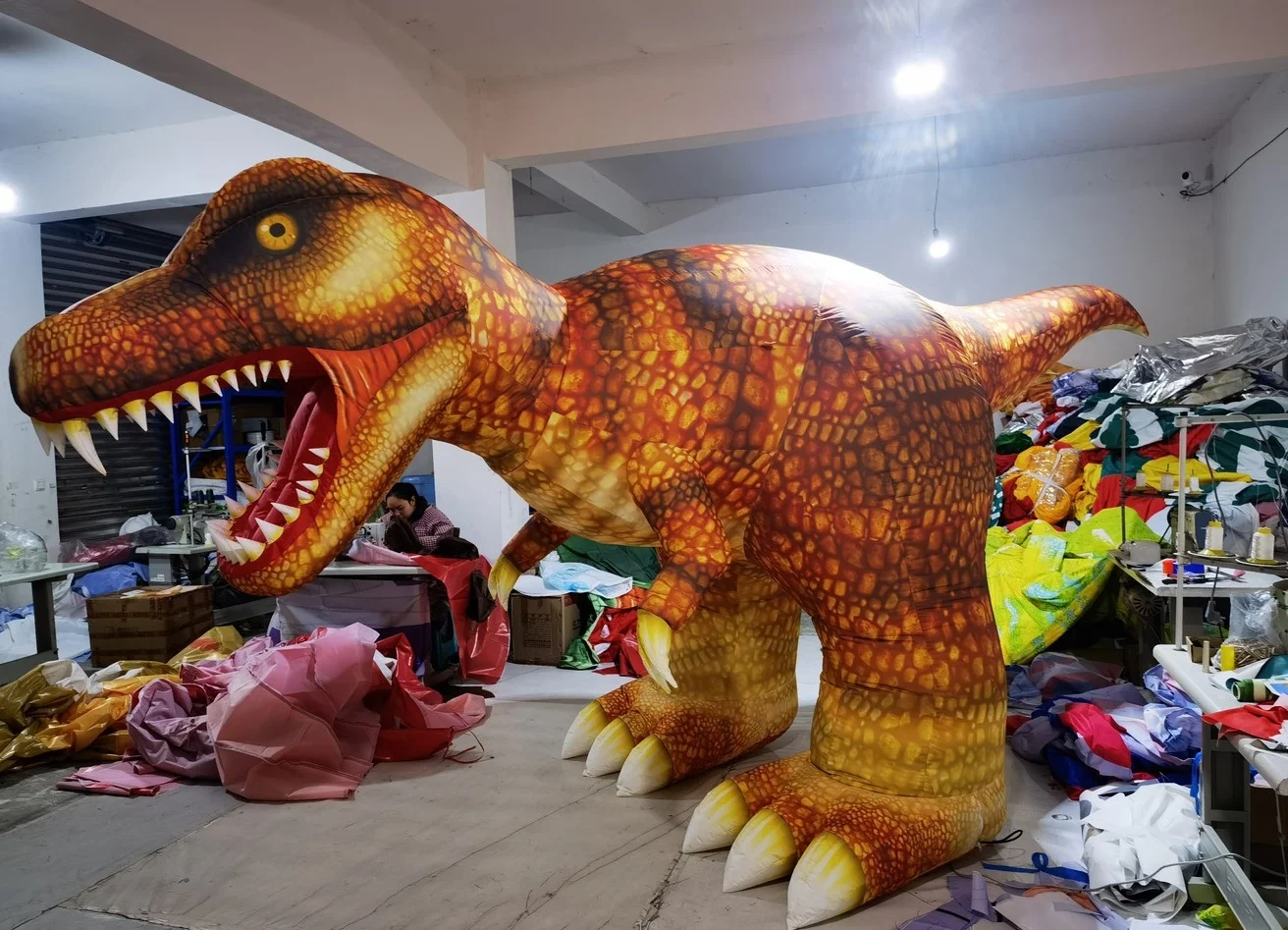 Customized Inflatable Tyrannosaurus Rex Inflatable Cartoon Dinosaur ...