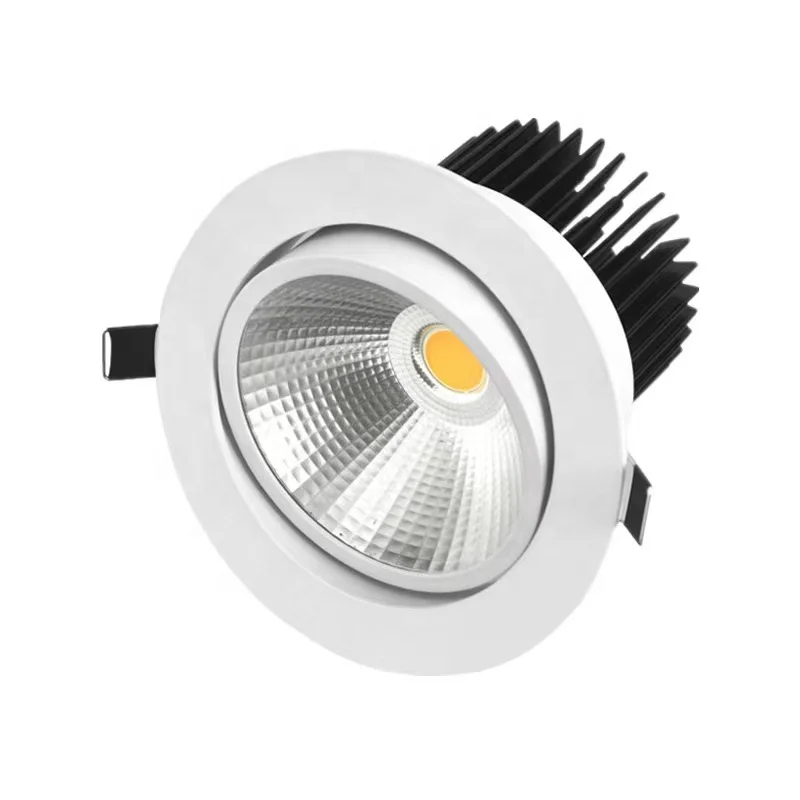 20w 30w ceiling recessed led cob downlgiht| Alibaba.com