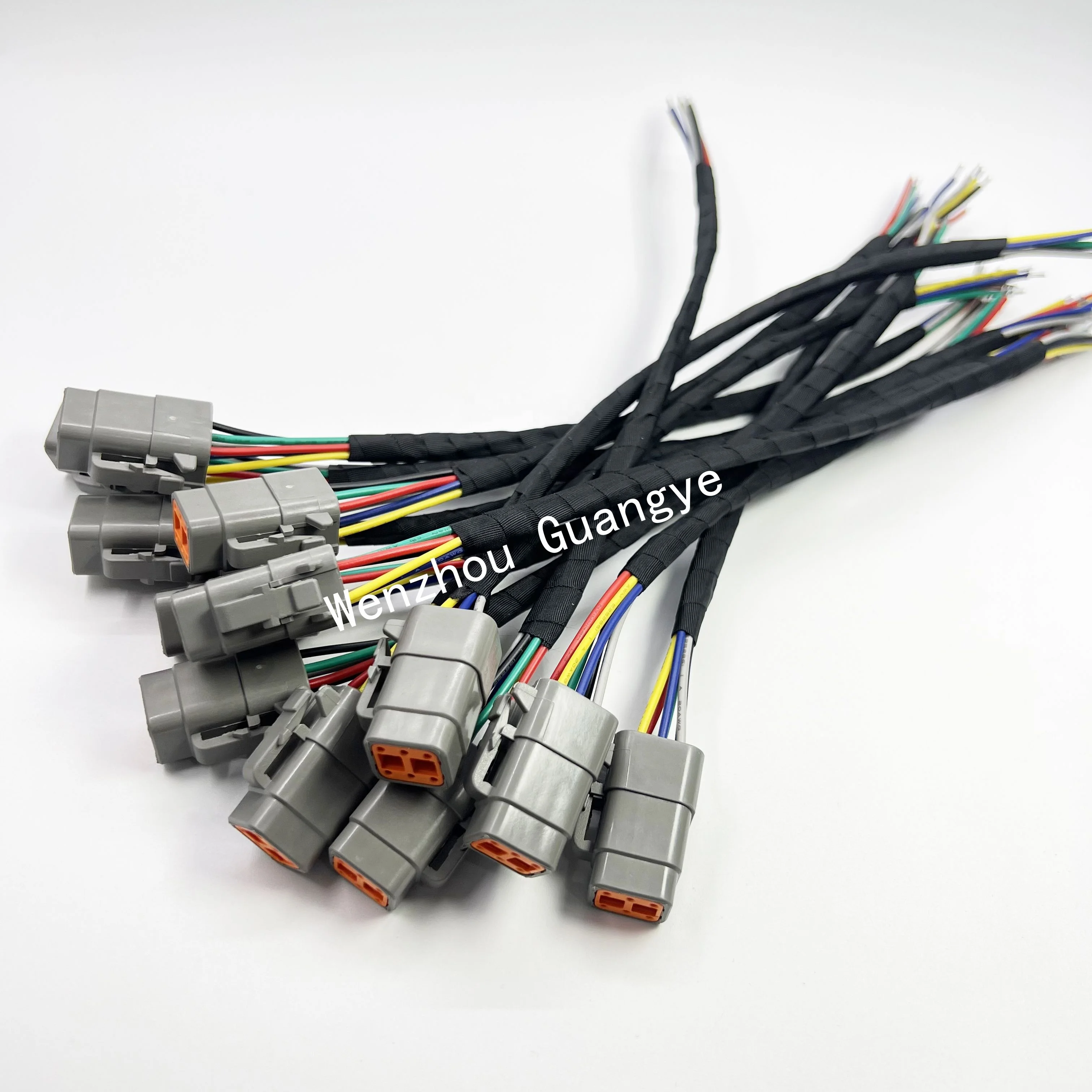 Deutsch DTM Series 6-Pin Male Female Automotive Connectors 250MM ...