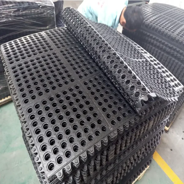 Marine Deck Rubber Flooring - Durable & Perforated Mats