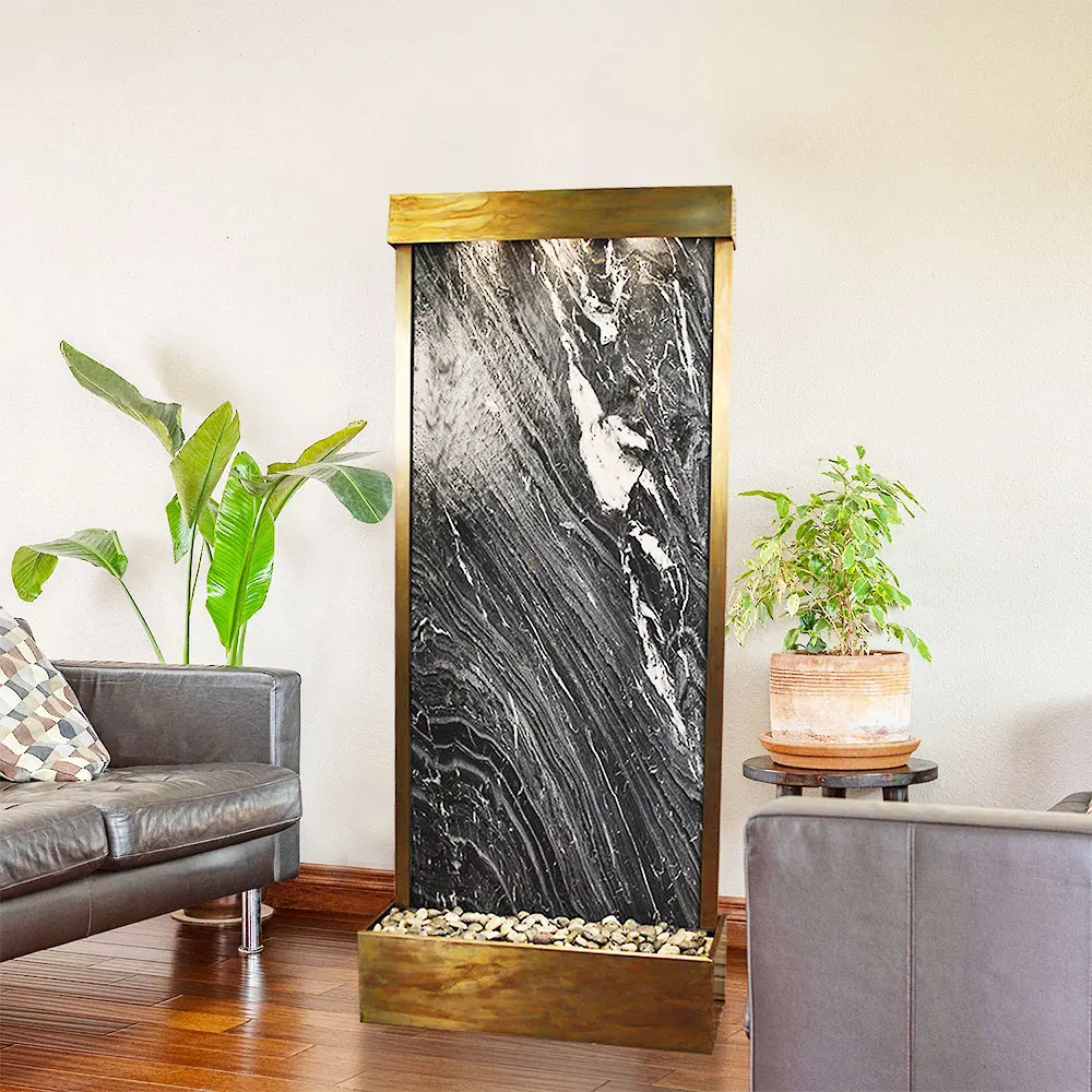 Customized Stainless Steel Water Feature Indoor Water Fountain ...