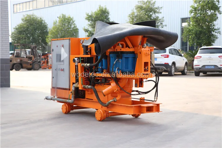 Wet and Dry Type Rotary Shotcrete Pump and Conveying Pea Gravel Machine ...