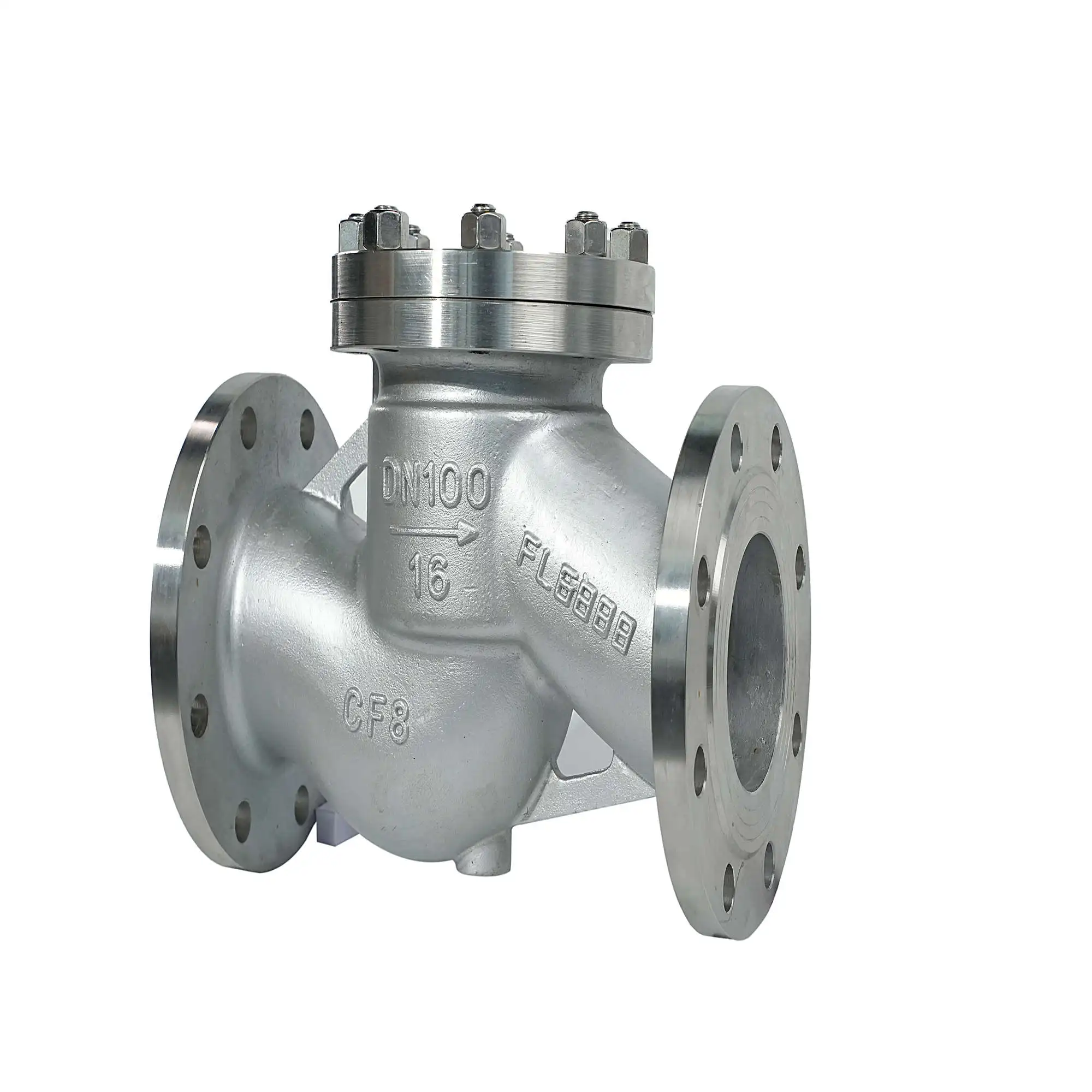Swing Check Valve Flanged Lift Check Valve Stainless Steel Oem Water ...
