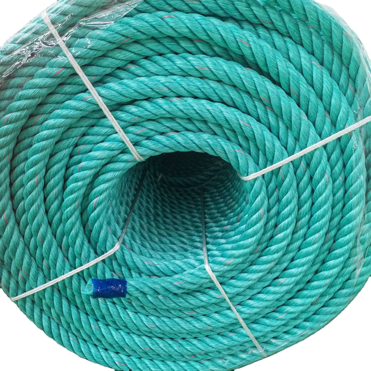 3 Strand or 4 Strand Twist Polysteel rope 6mm x 200 meters for fishing ...
