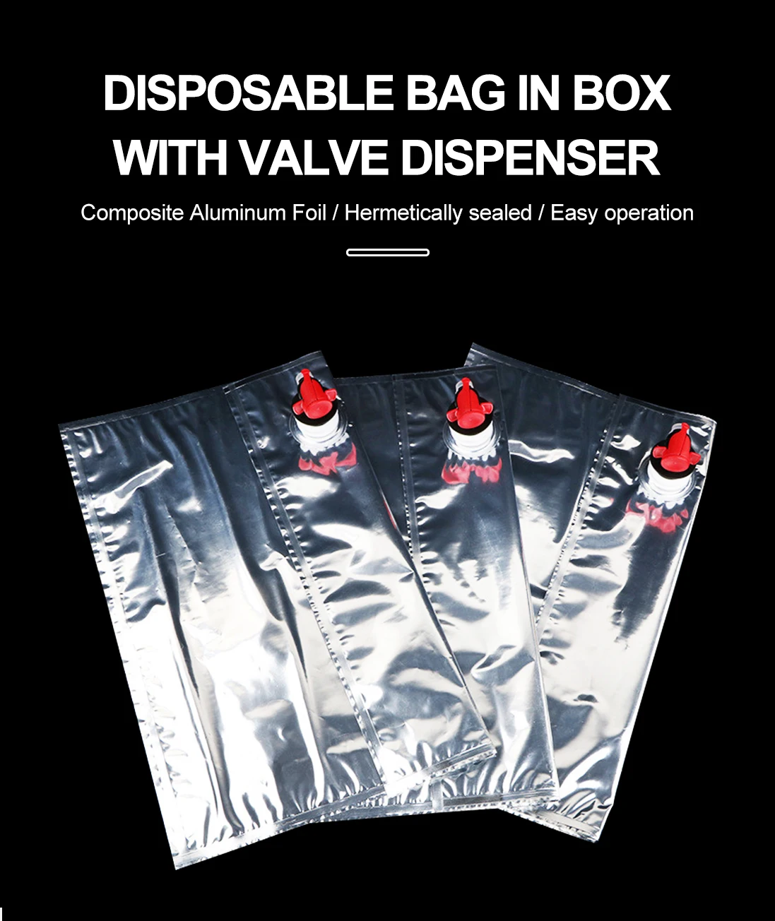 Aluminum Plastic Bag in Box - Versatile Packaging Solutions