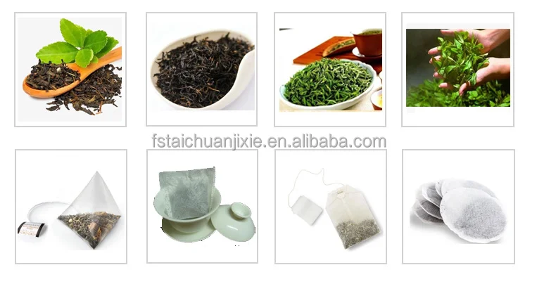 Multi-function Small Sachets Double Chamber Tea Bag Packing