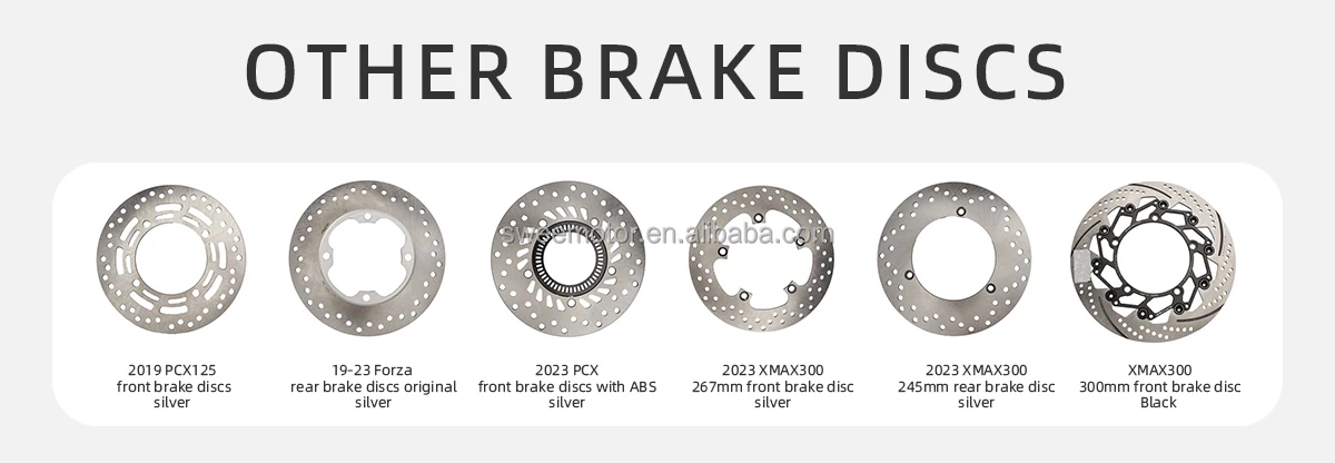 Front Brake Floating Disc For Xmax 300 Yamaha Motorcycle Accessories ...