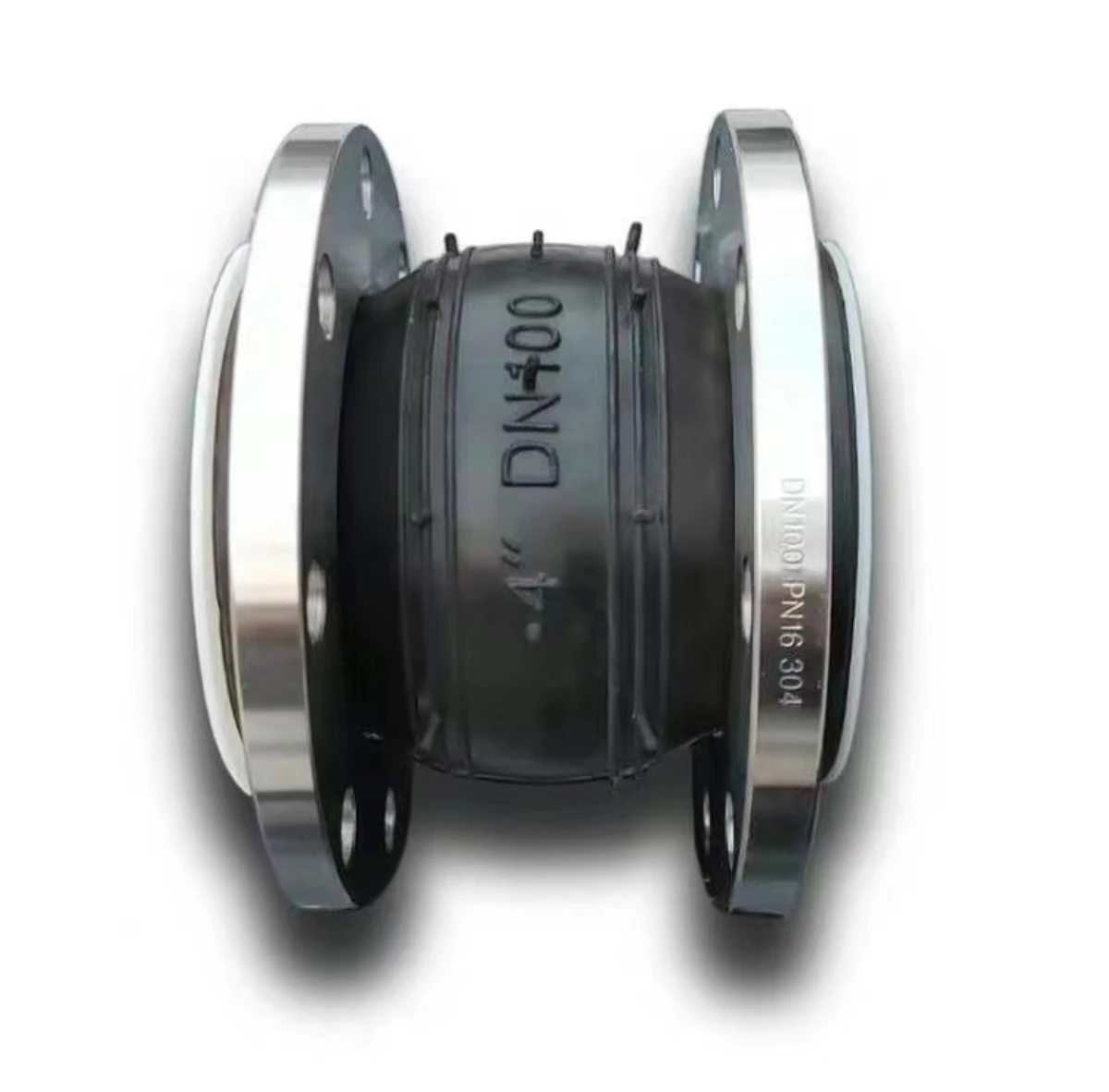 Flange Rubber Expansion Joint Rubber Soft Connection Pipeline ...