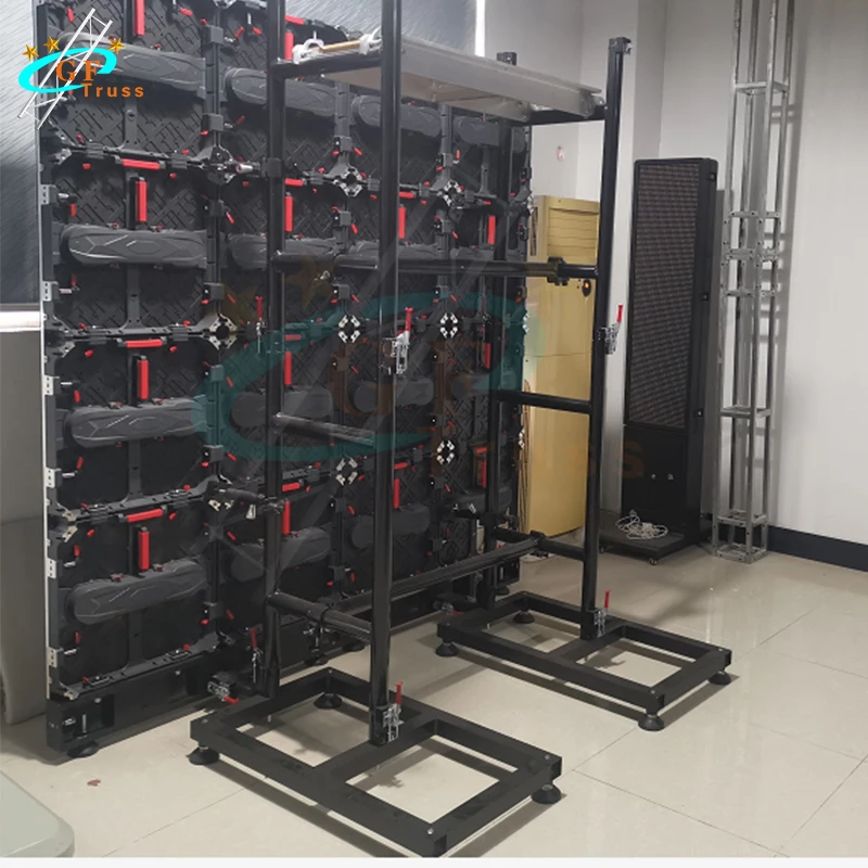 Video Wall Support Structure - LED Truss Ground Stack System
