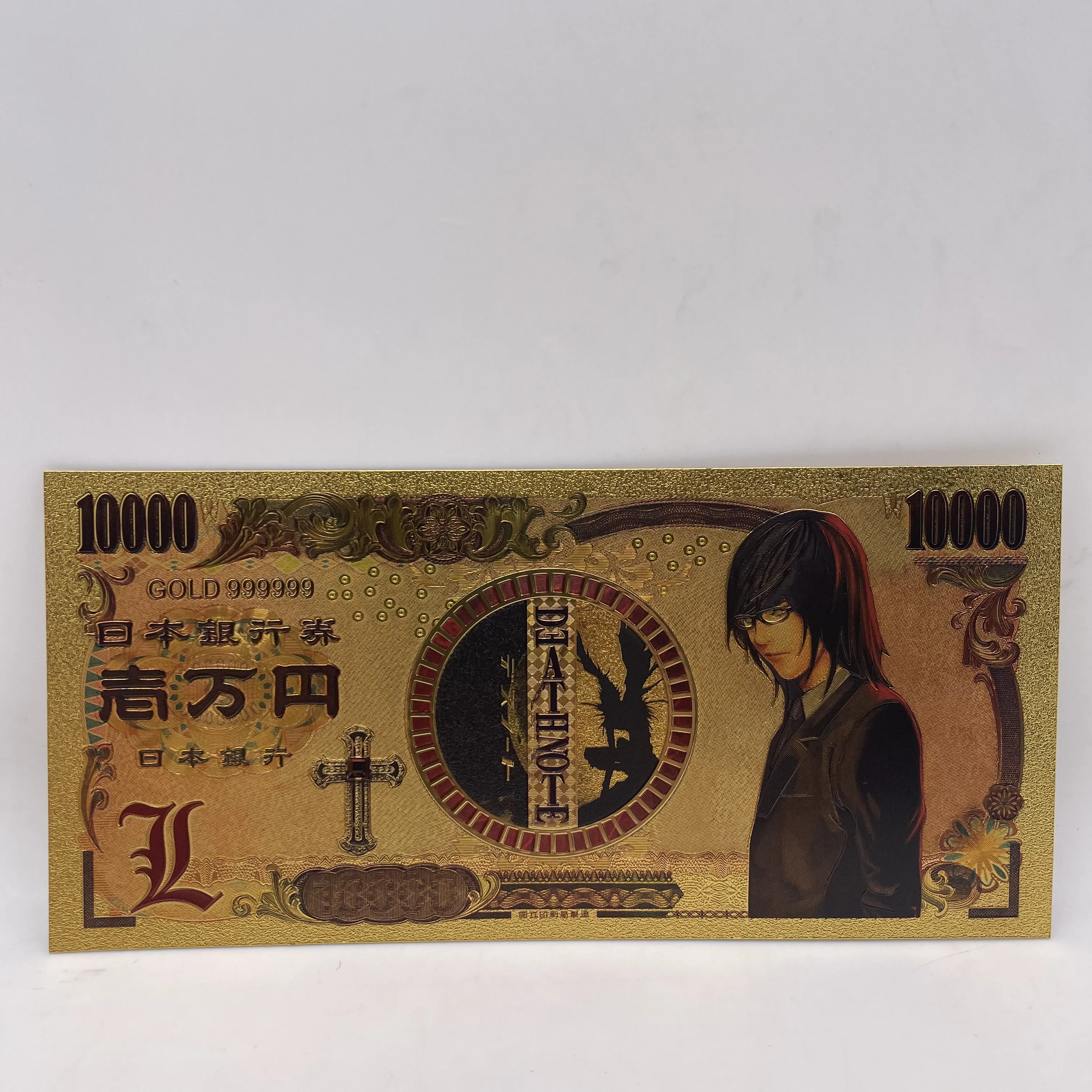 8 Designs Anime Designs Death Note Yagami Light Misa Amane Gold ...