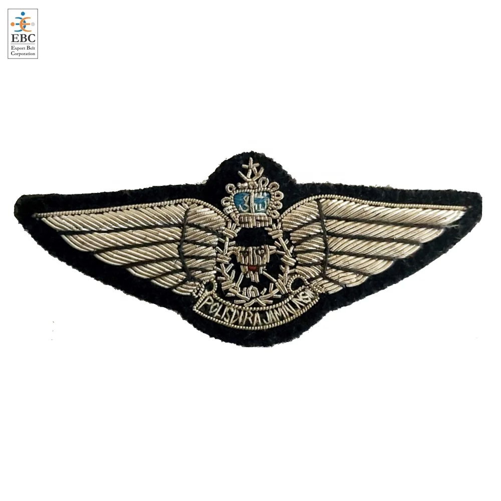 Malaysia Pdrm Accessories - Handmade Bullion Badges