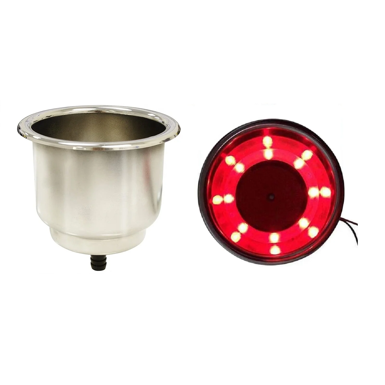 Stainless Steel Marine Led Cup Holders with LED light| Alibaba.com