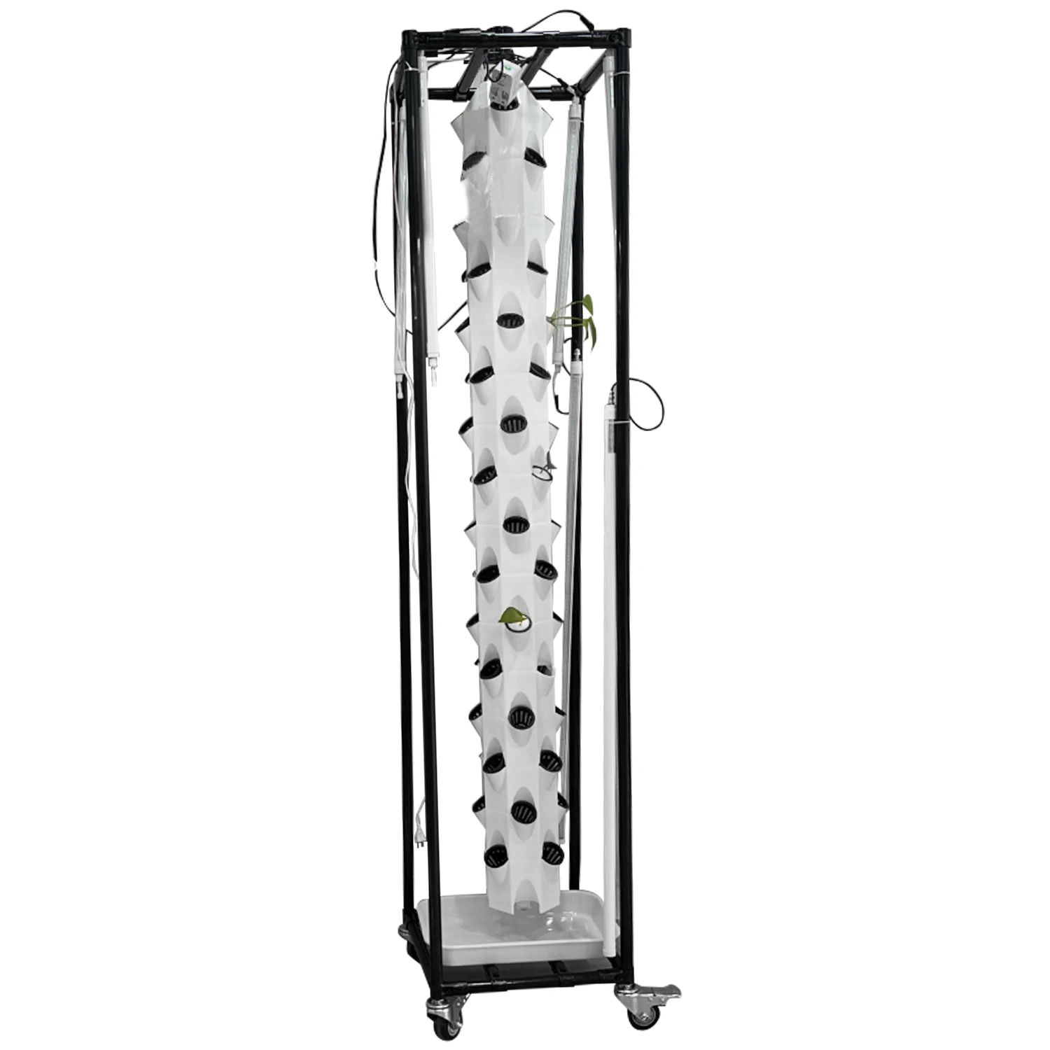 16 Layers Rotate Tower Vertical Hydroponic Tower System For Home - Buy ...
