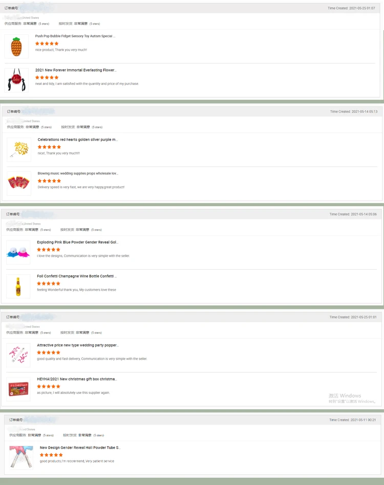 Heyha 100% Biodegradable Gender Reveal Exploding Balls Blue pink Holi ...