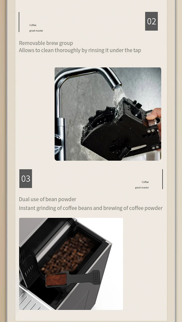 Btb-206 Single Serve Coffee Maker - Automatic Espresso Coffee Machine ...