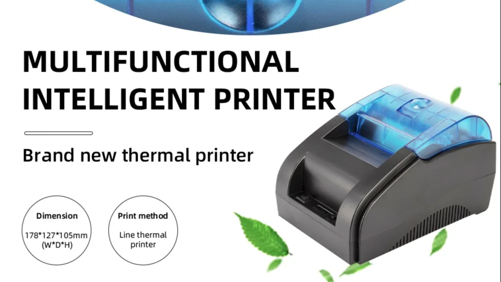 58mm Pos Dot Invoice Book And Ticket Forms Thermal Receipt Printer ...