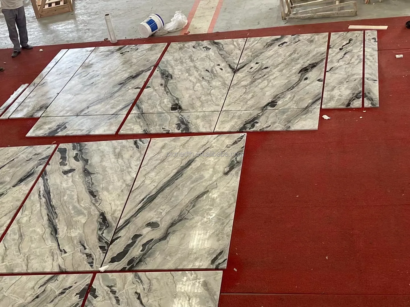 Natural Polished Atlantic White Quartzite Slabs - Buy Atlantic White ...