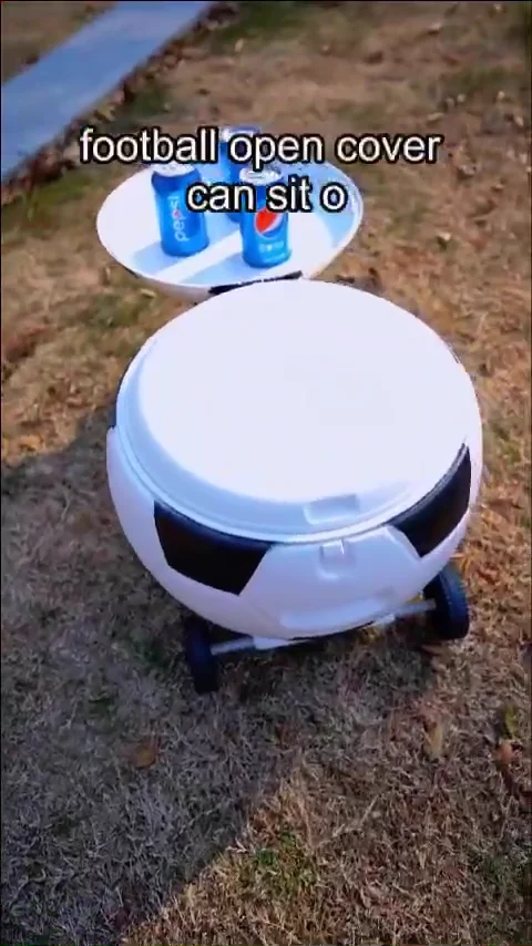 20l Plastic Soccer Ball Football Cooler Box/ice Chest - Buy 20l Soccer ...