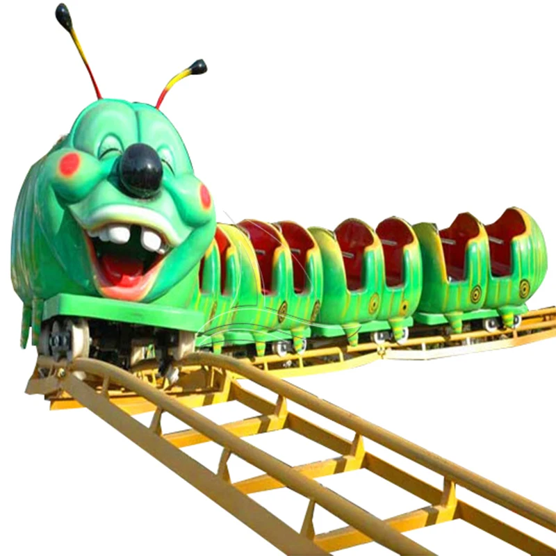 New arrivals mini worm roller coaster amusement equipment including ...