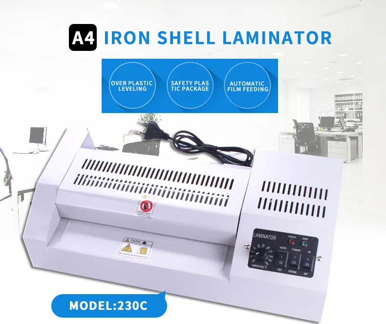 Roller A4 Desktop Laminating Machine - Protect Your Paper