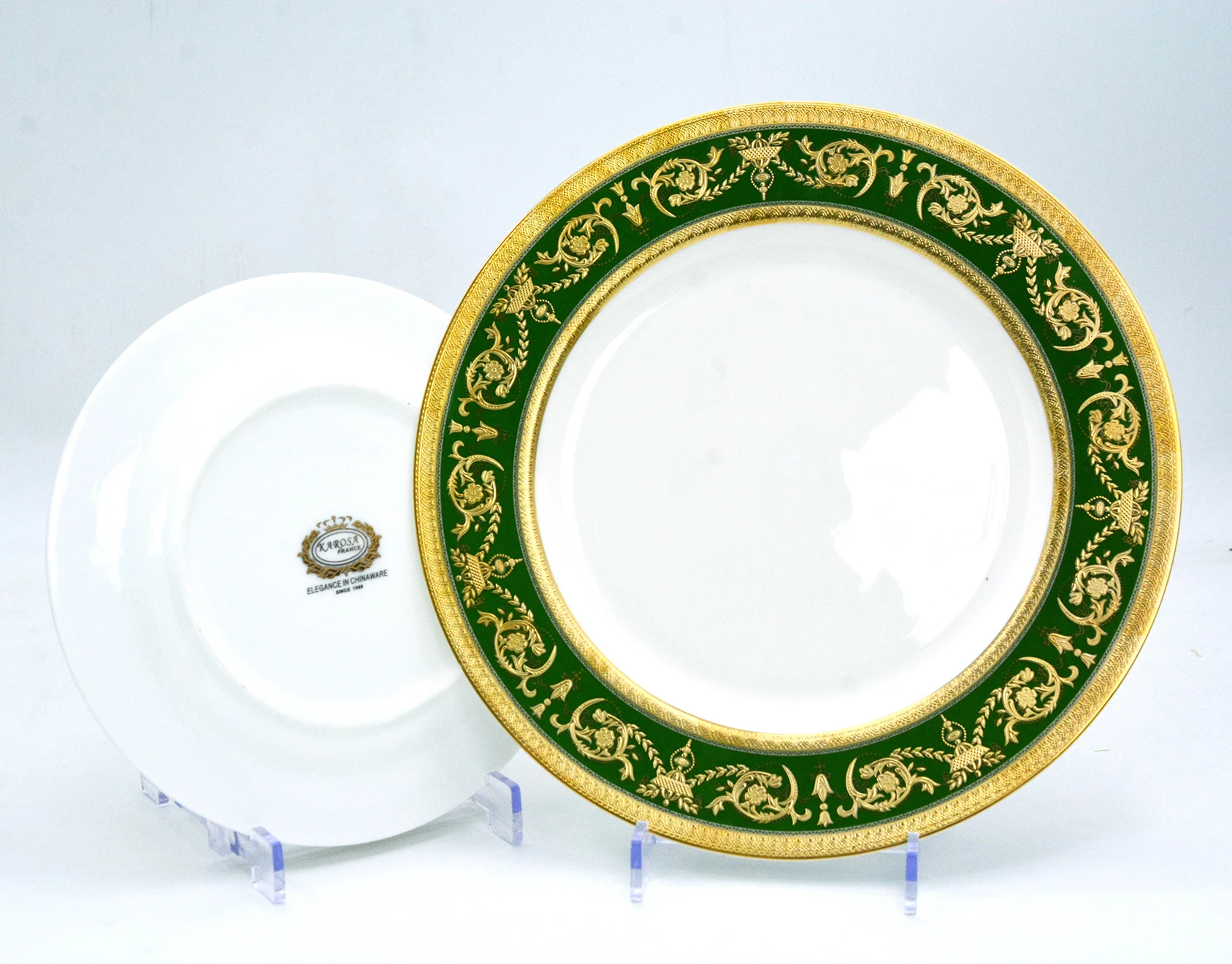 Shop Classic Style Flat White Porcelain Wholesale Plates