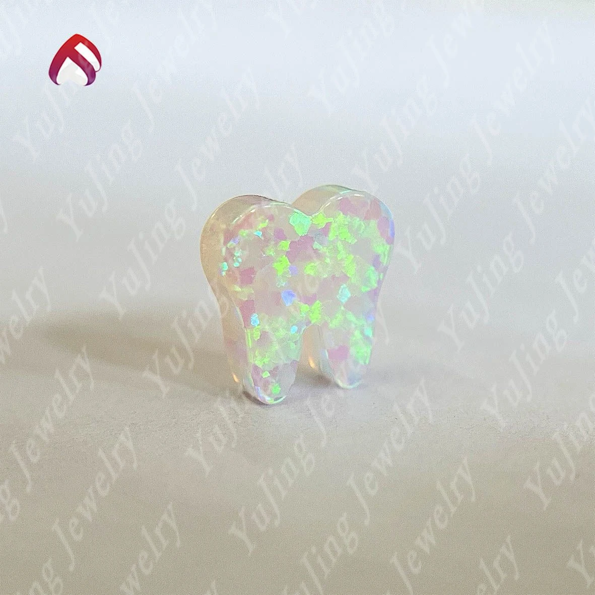 Wholesale Price Loose Hot Sale Synthetic Opal Teeth Gem Tooth Gems for ...