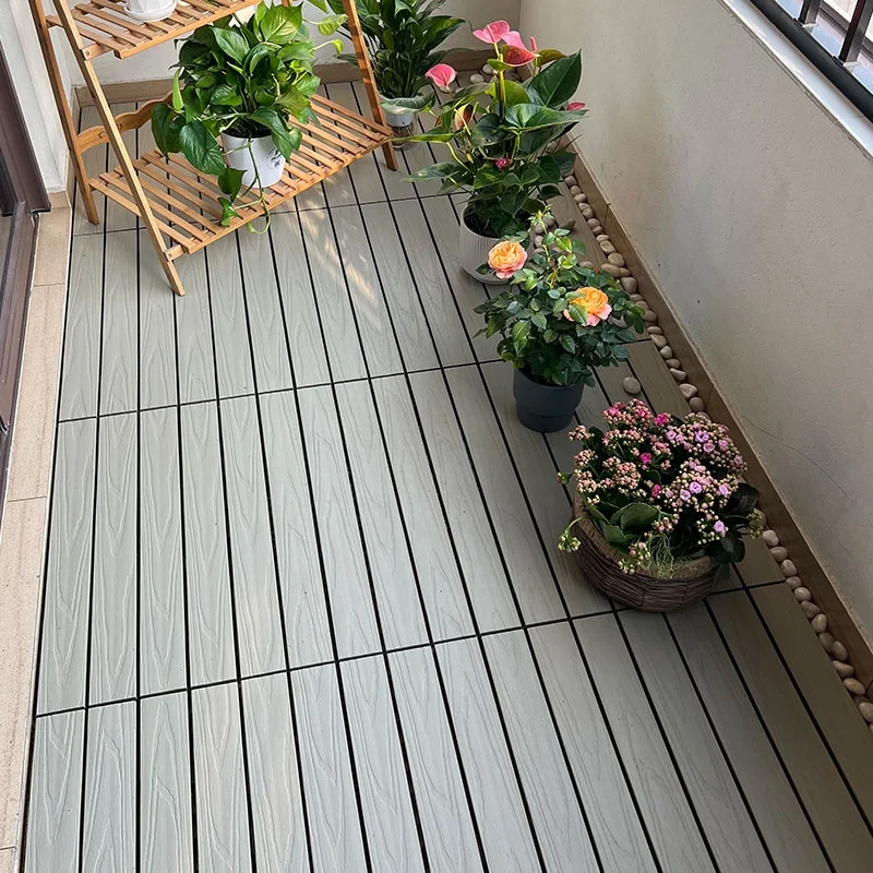 300x300 Garden Diy Outdoor Balcony Tile Brushed Wood Synthetic ...
