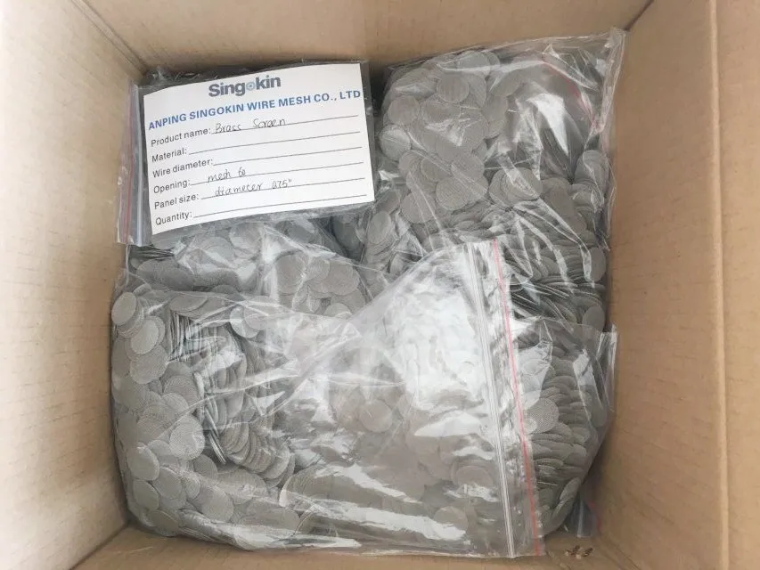 Round Type 10 50 Micron Stainless Steel Filter Mesh Screen,Filter Mesh ...