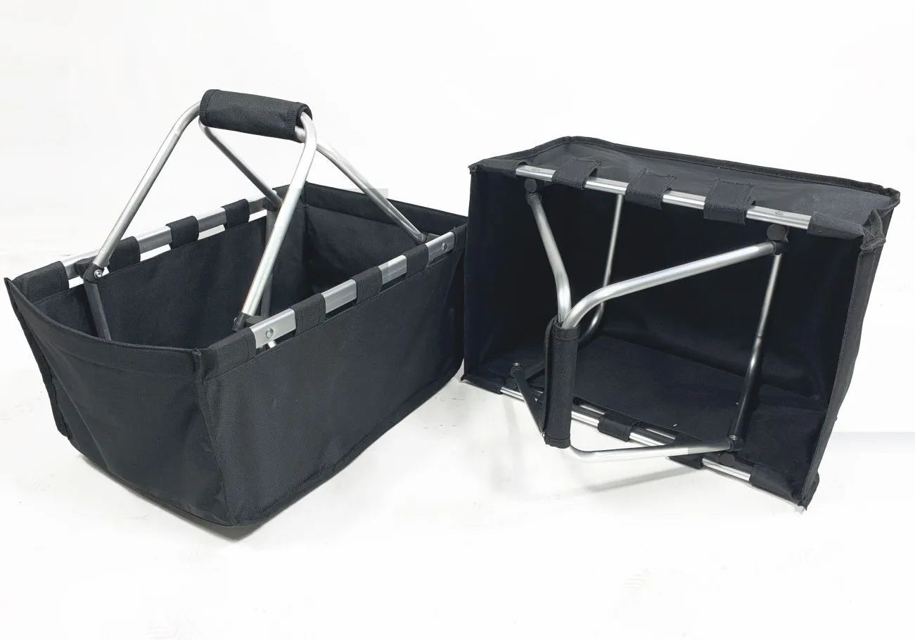 Red Foldable Insulated Aluminum Cooler - Perfect for Picnics