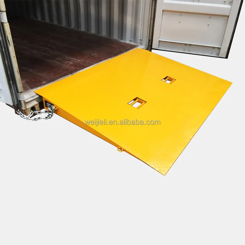 Forklift Container Loading Ramp - Durable Steel Solution