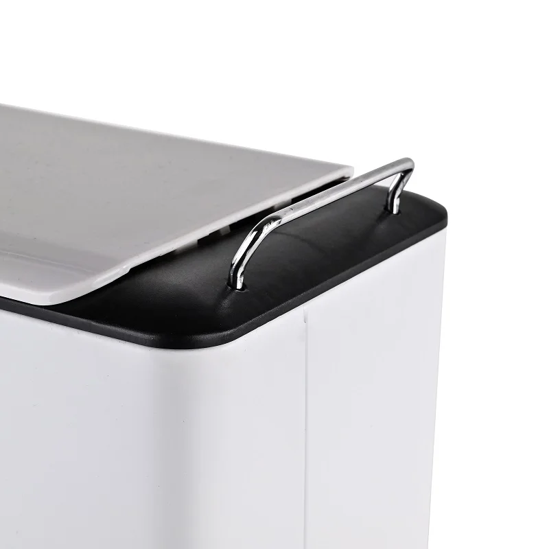 High Quality Pedal Trash Can Rectangular Waste Bin High Capacity ...