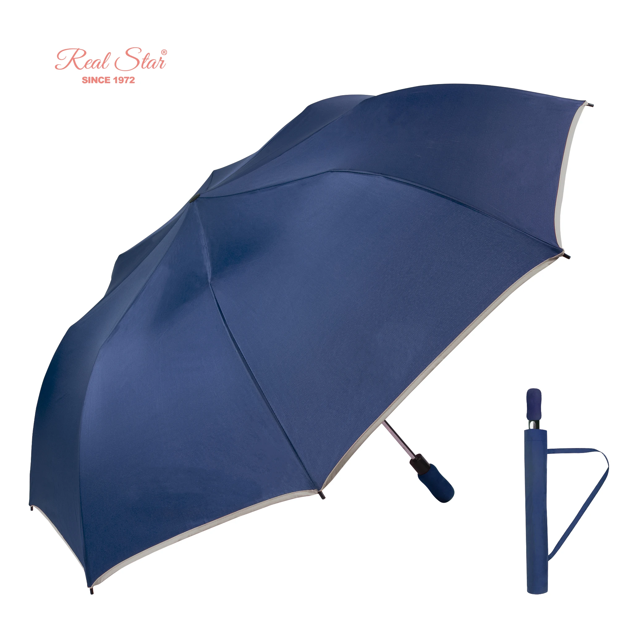 Umbrella Travel Size Windproof Travel Umbrella French Style Automatic ...