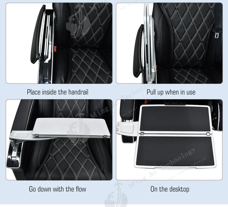 Custom Luxury Car Seats with Table Plates Alphard/vellfire/viano